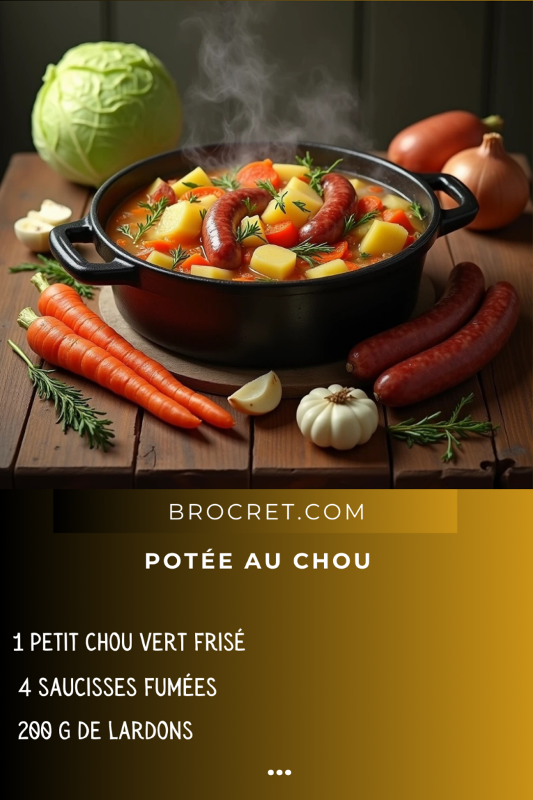 Potée au Chou Simple - brocret