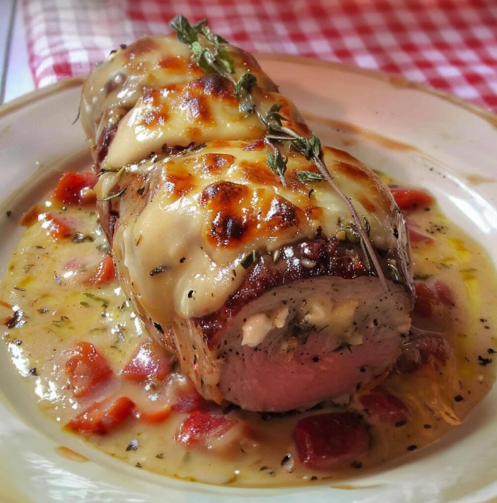 recette de Filet Mignon de Porc au Boursin Simple - brocret